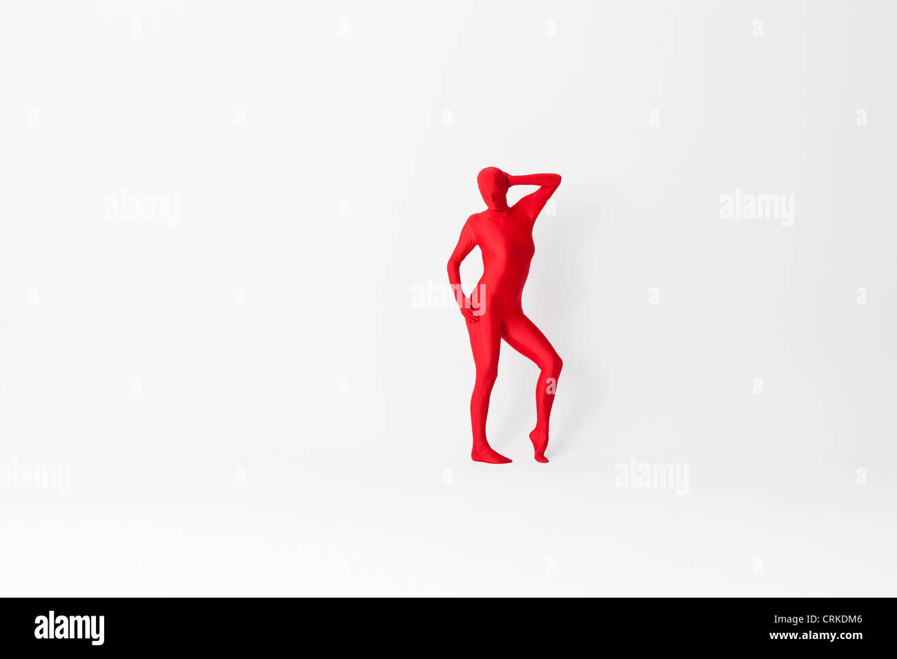 Woman in bodysuit posing Stock Photo - Alamy