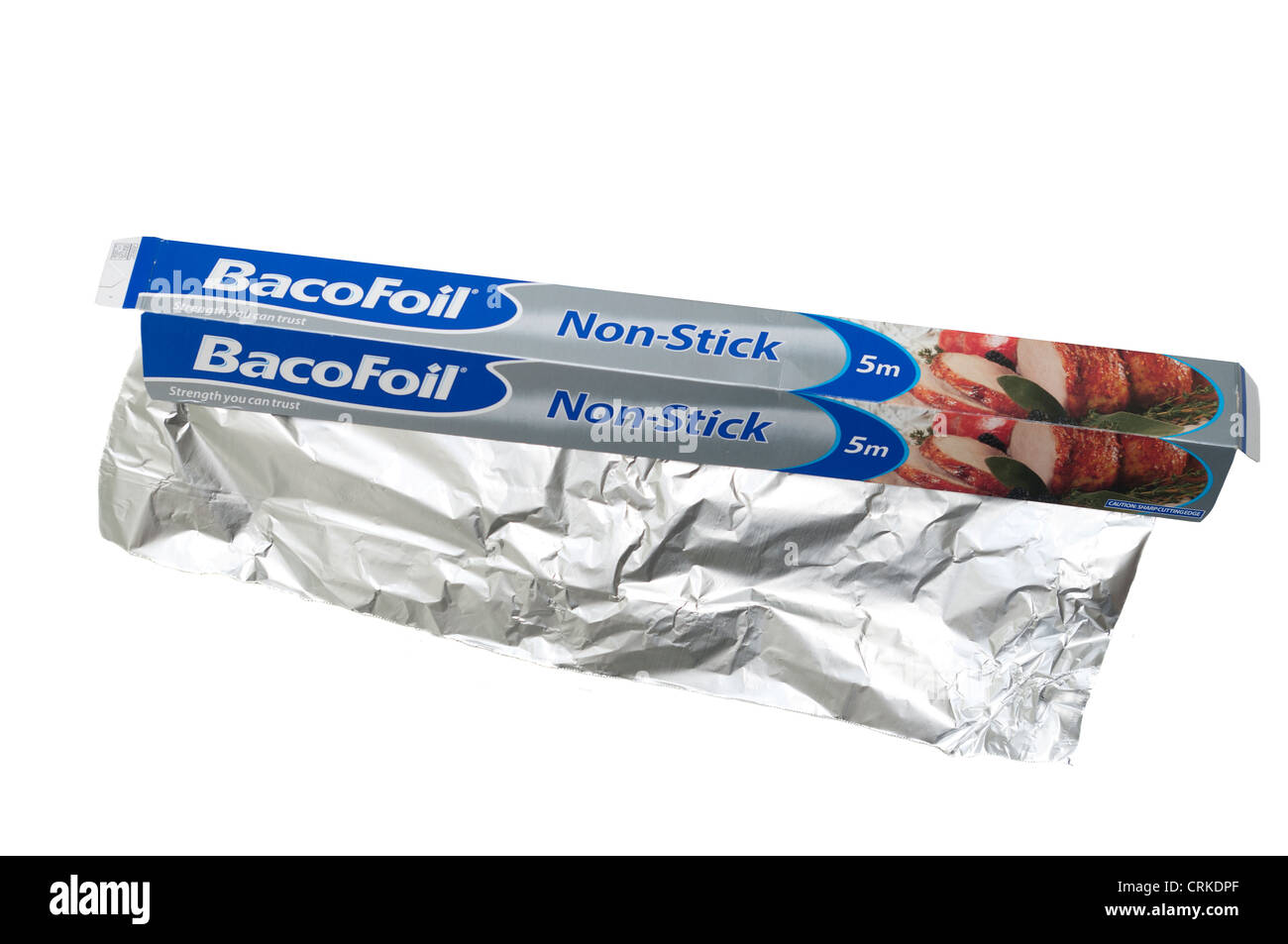 Bacofoil Aluminium Aluminum Oven Cooking Foil Stock Photo - Alamy