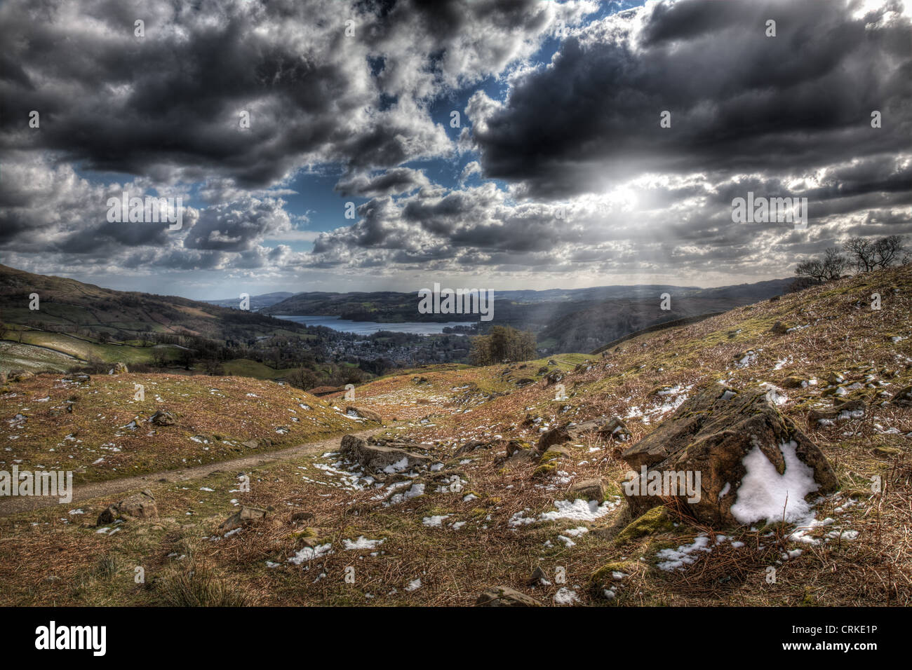 View lake windermere mountains from hi-res stock photography and images ...