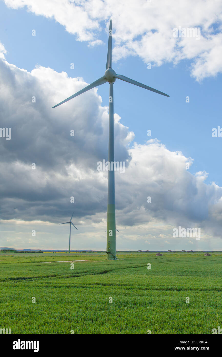 Green turbine hi-res stock photography and images - Alamy