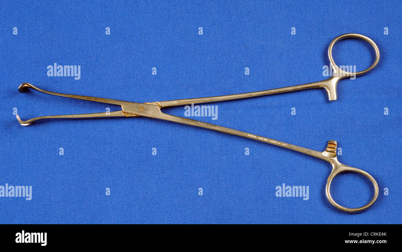 metal surgical forceps Stock Photo - Alamy
