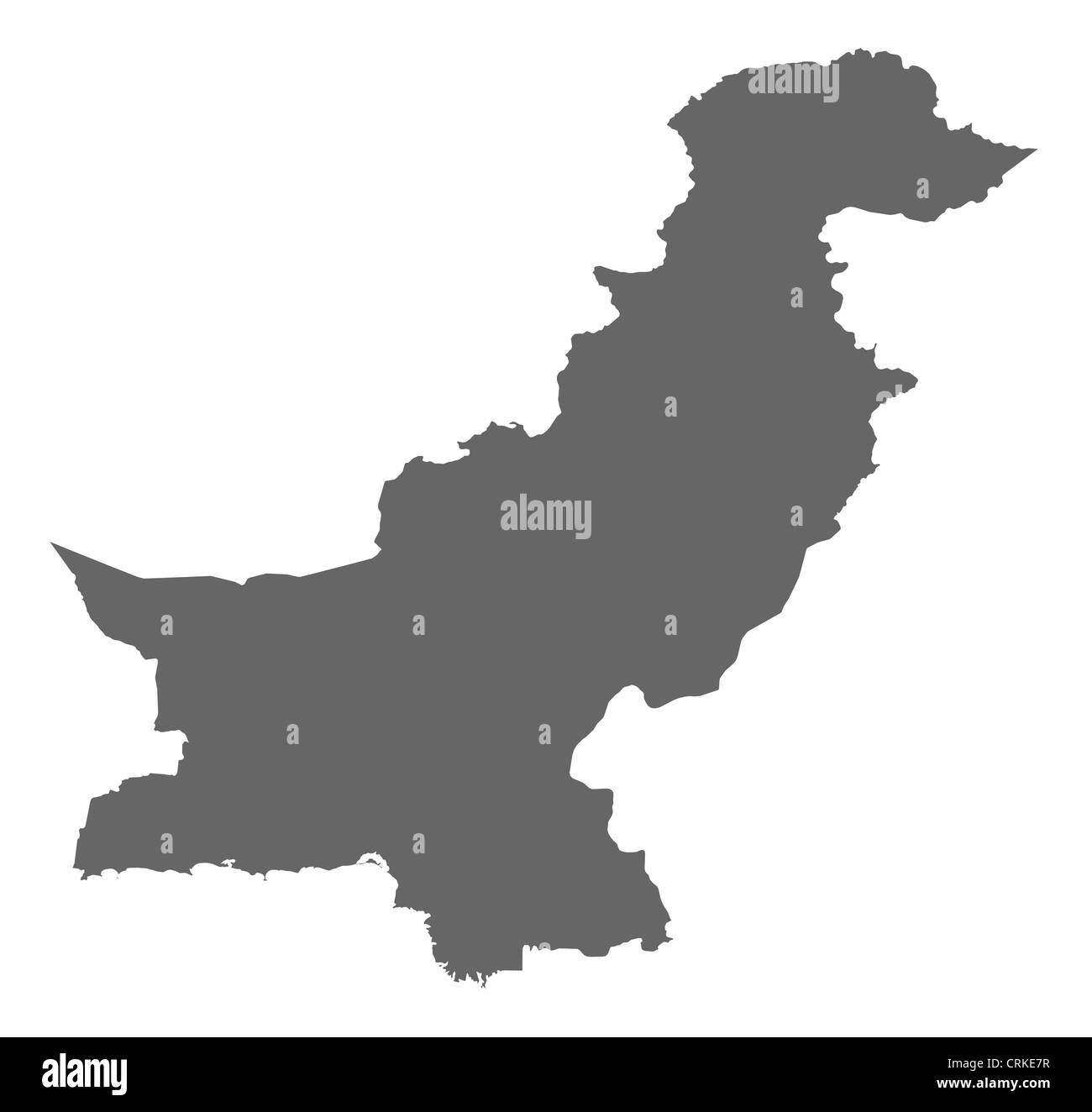 Political map of Pakistan with the several provinces Stock Photo - Alamy