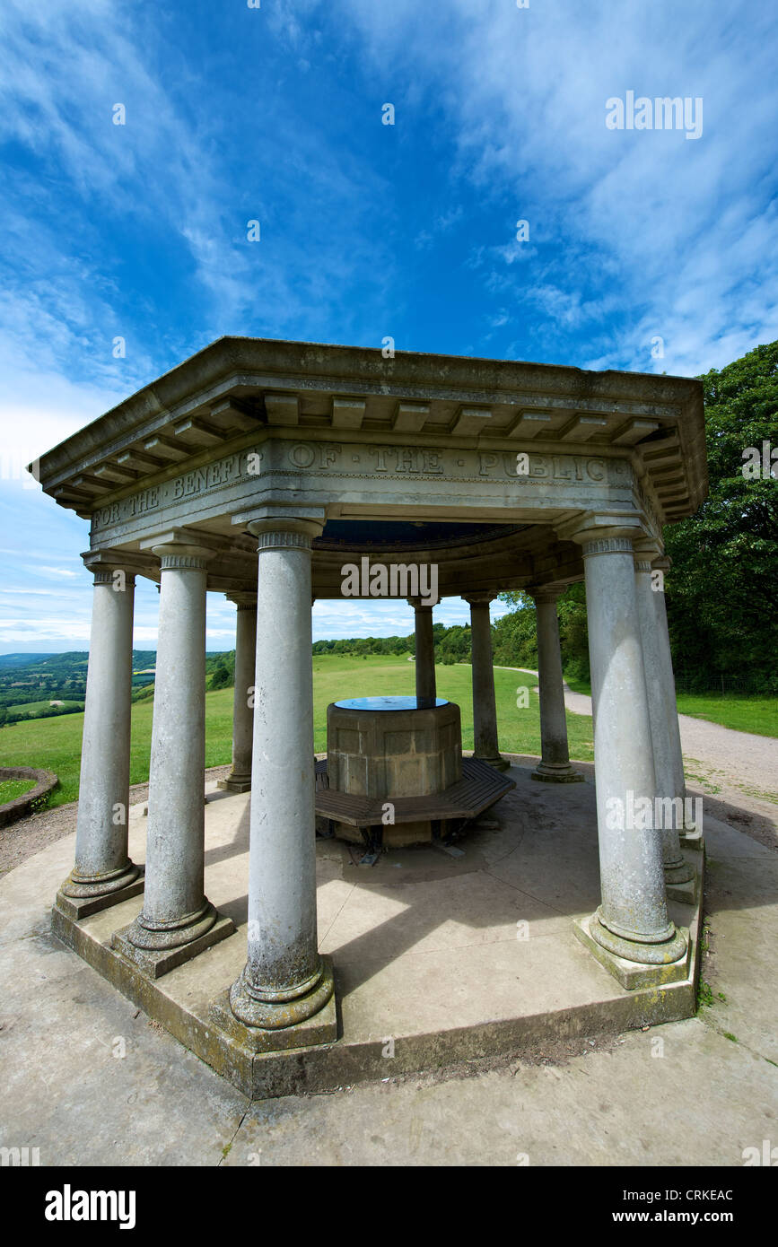 The Inglis Memorial with viewpoint indicator on Colley Hill which was ...