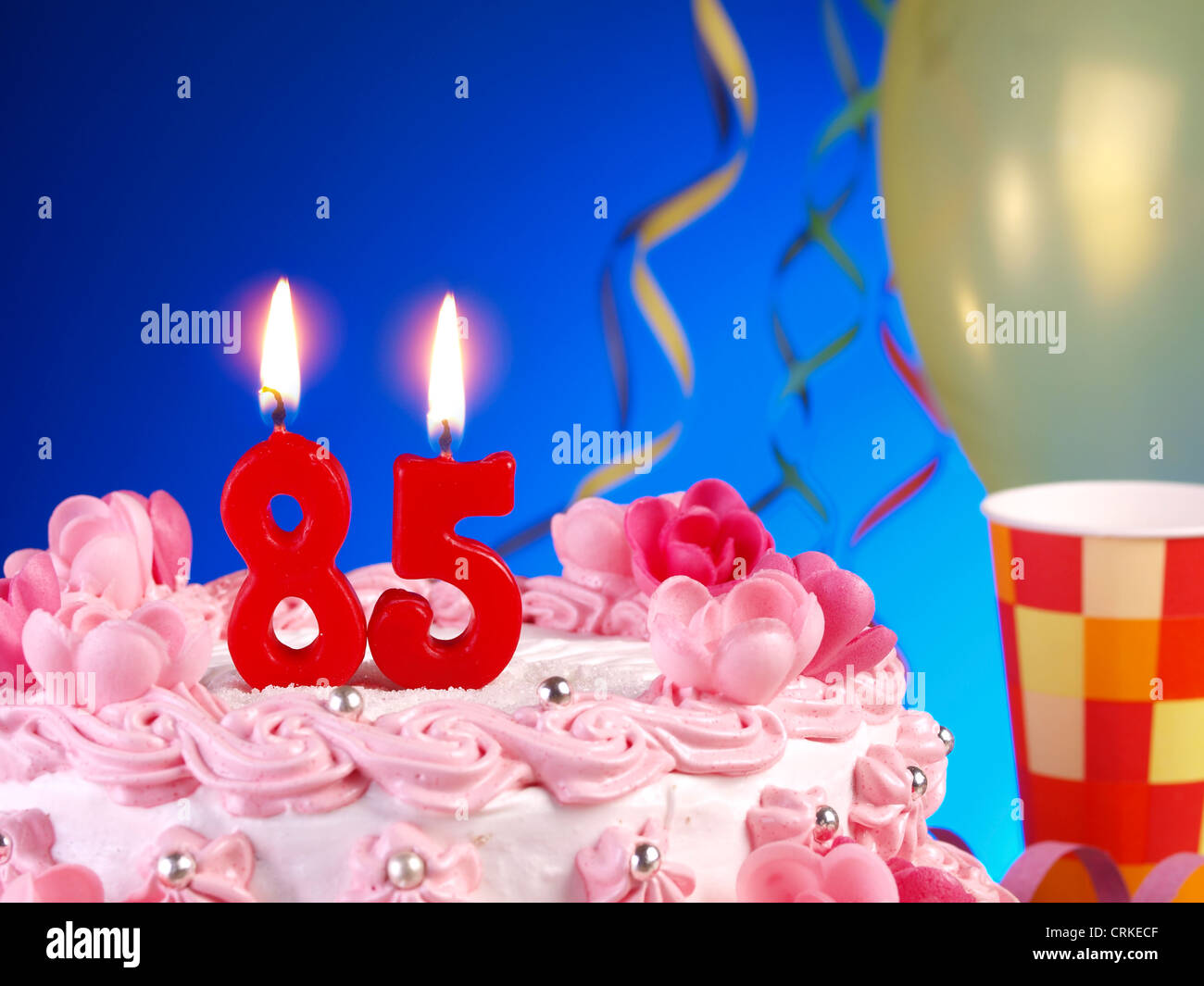 85 birthday cake hi-res stock photography and images - Alamy
