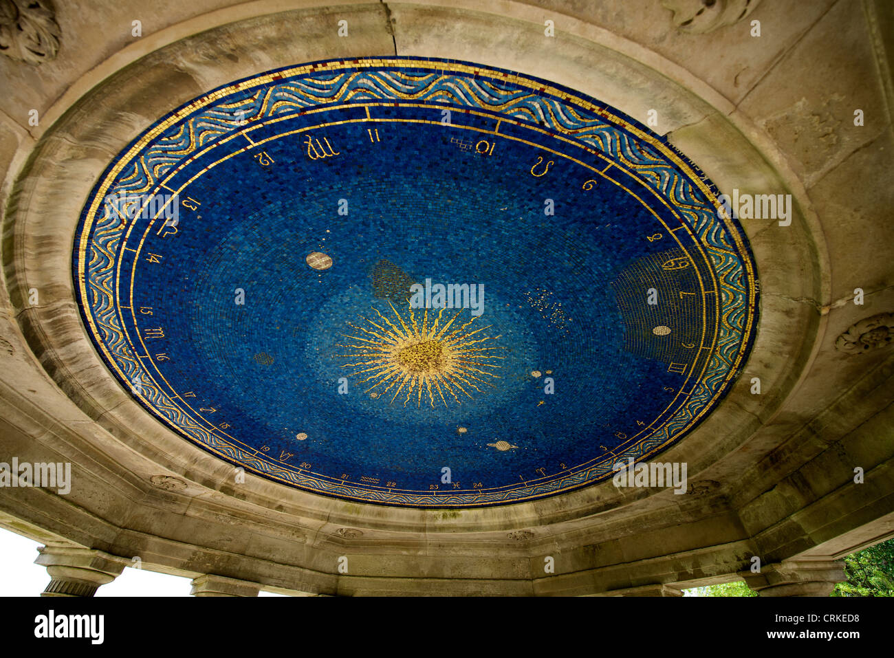 The Inglis Memorial with viewpoint indicator on Colley Hill which was ...