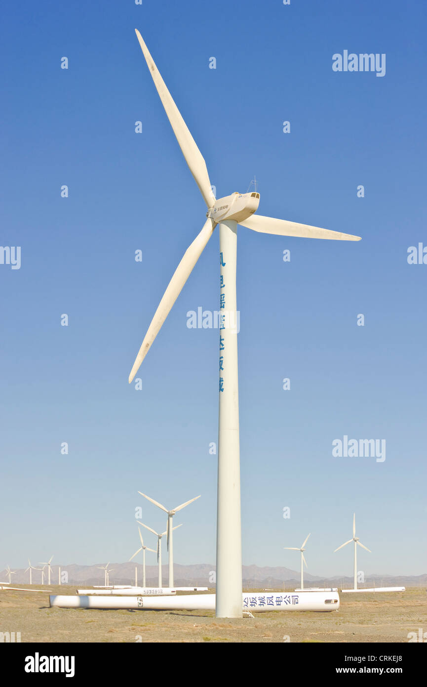 Alongside the G30 Lianhuo expressway in Western China with part of the ...