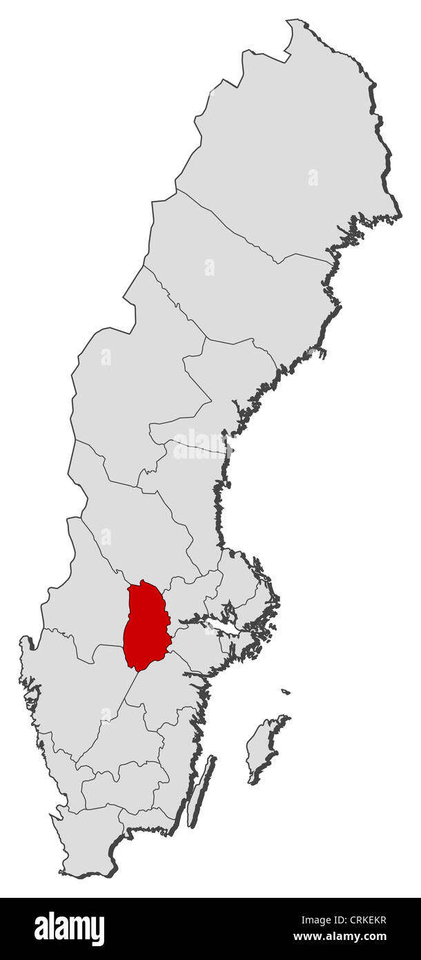 Orebro map hi-res stock photography and images - Alamy