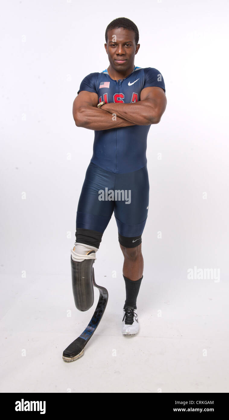 Paralympic sprinter Jerome Singleton at the Team USA Media Summit in ...