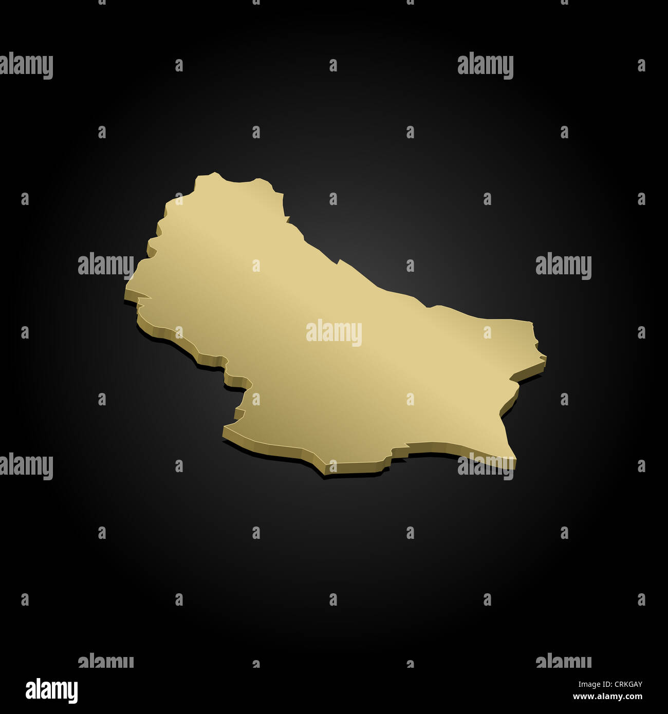 Political map of Luxembourg with the several Districts Stock Photo - Alamy