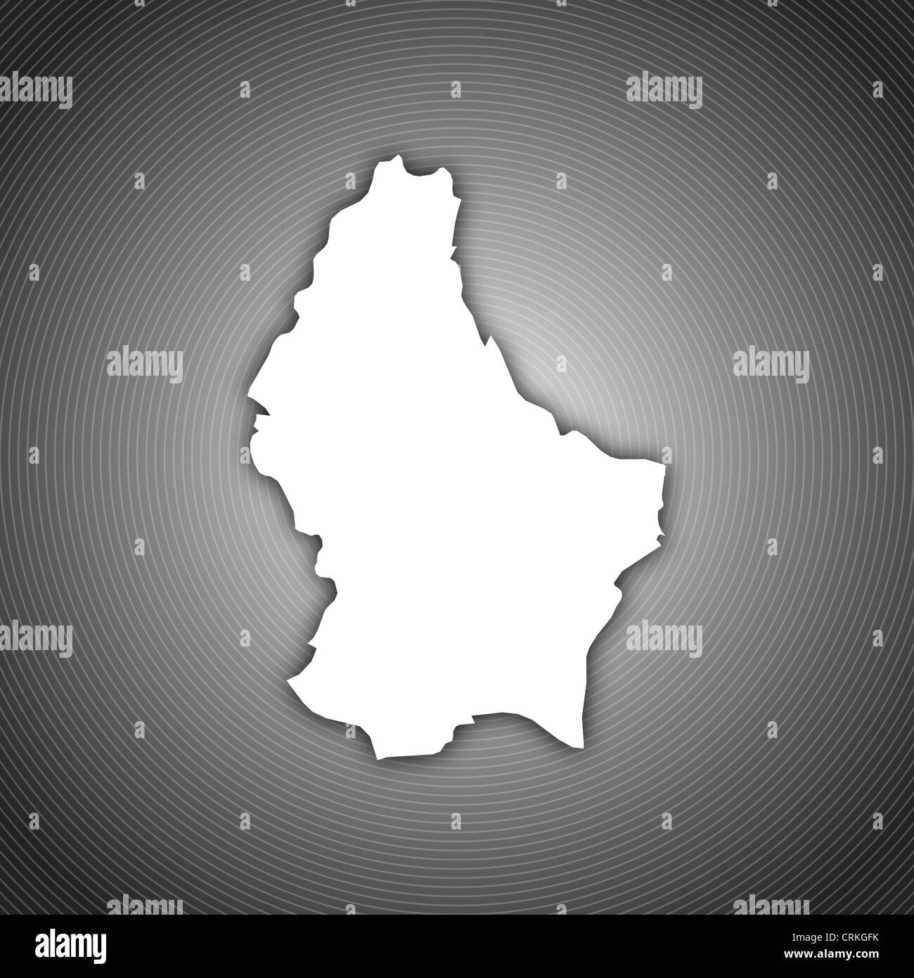 Political map of Luxembourg with the several Districts Stock Photo - Alamy