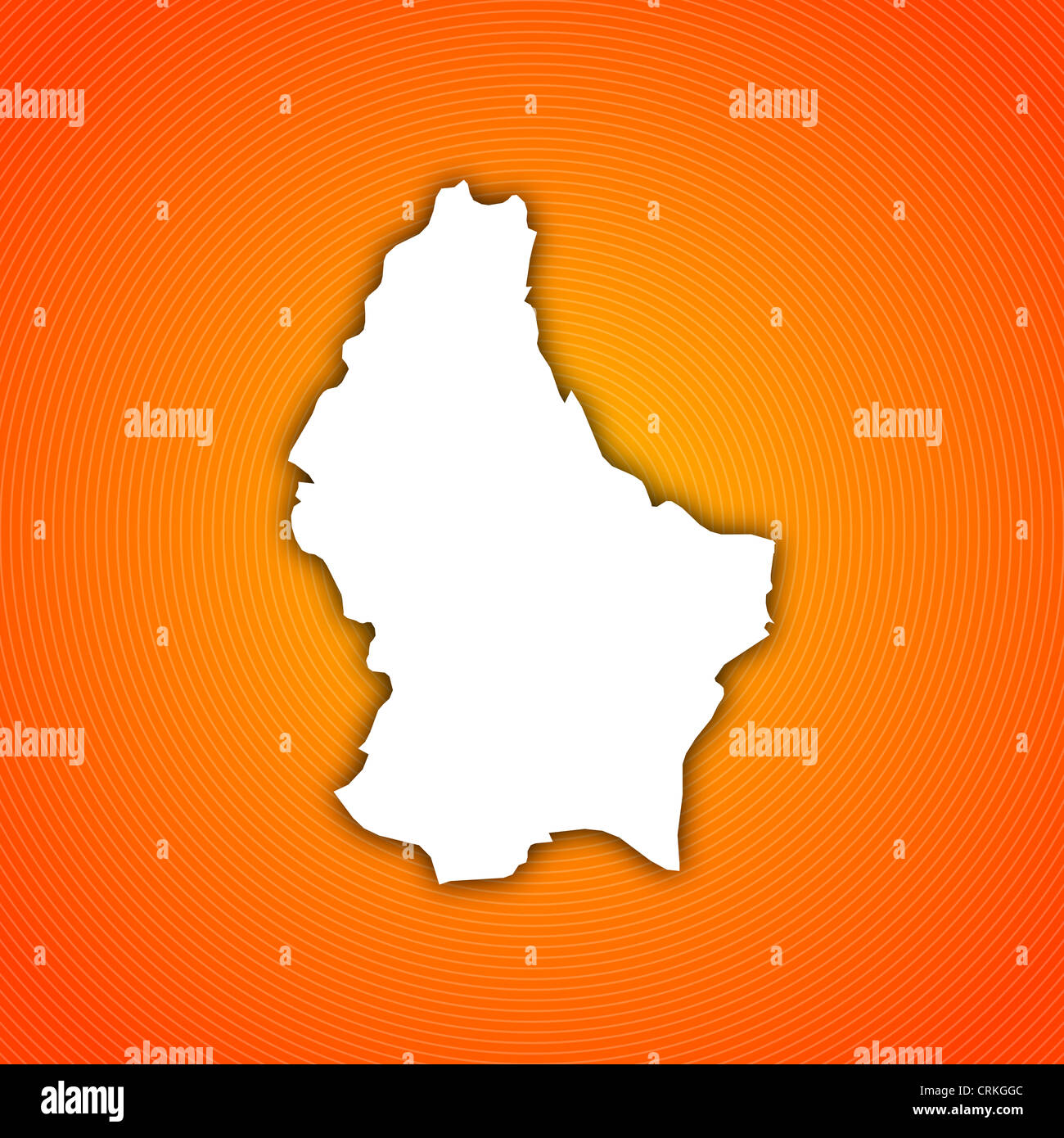 Political map of Luxembourg with the several Districts Stock Photo - Alamy