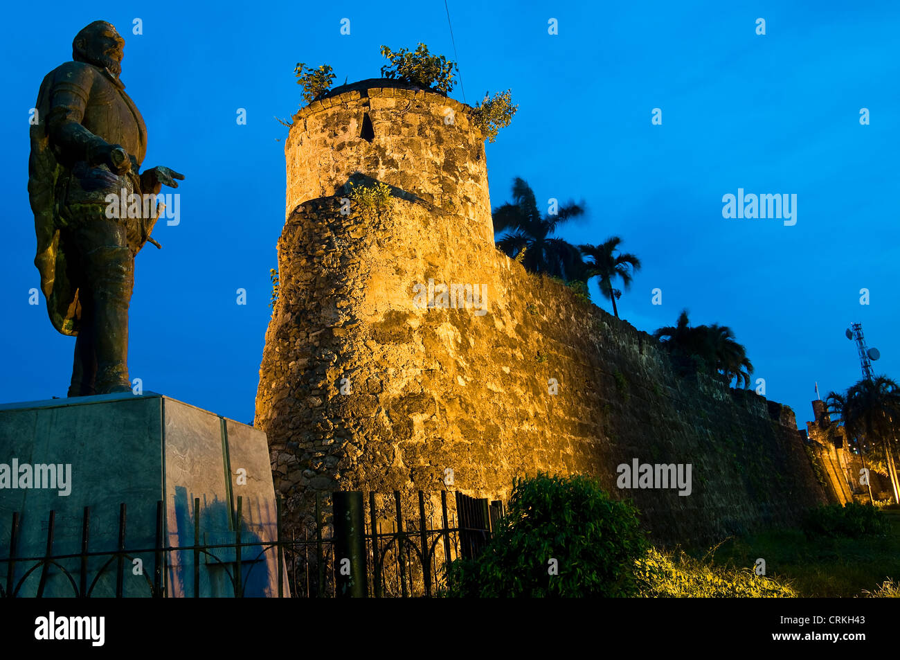 fort san pedro cebu city philippines Stock Photo - Alamy