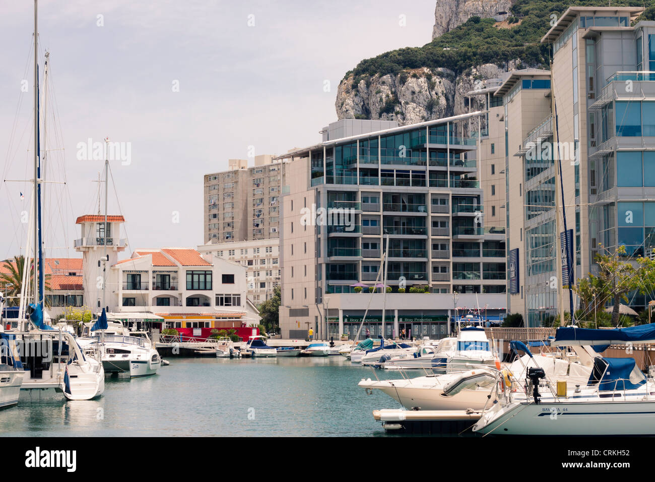 Block flats in gibraltar hi-res stock photography and images - Alamy