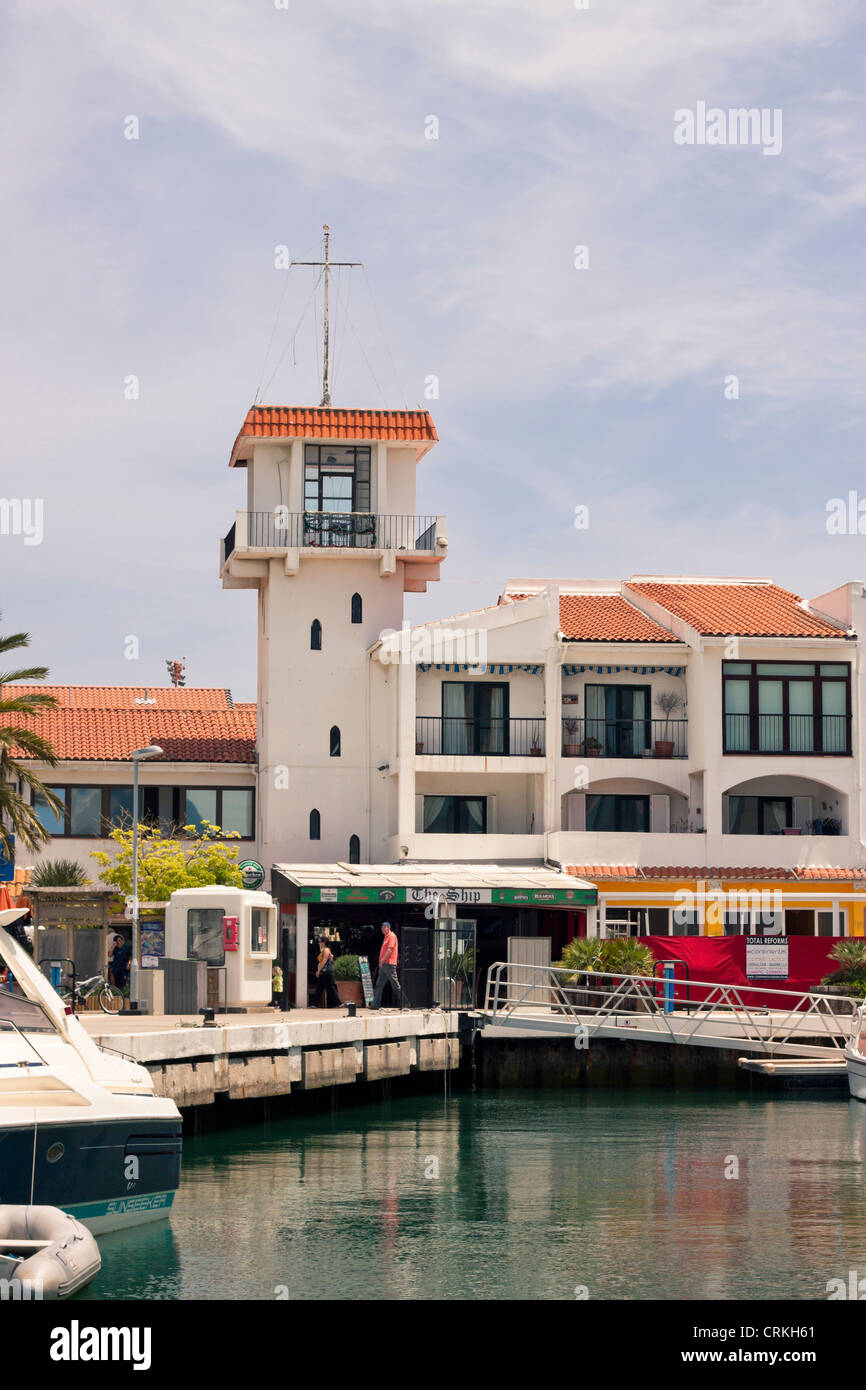 Block flats in gibraltar hi-res stock photography and images - Alamy