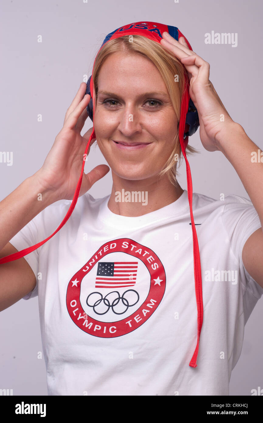 Water polo player Betsy Armstrong at the Team USA Media Summit in ...