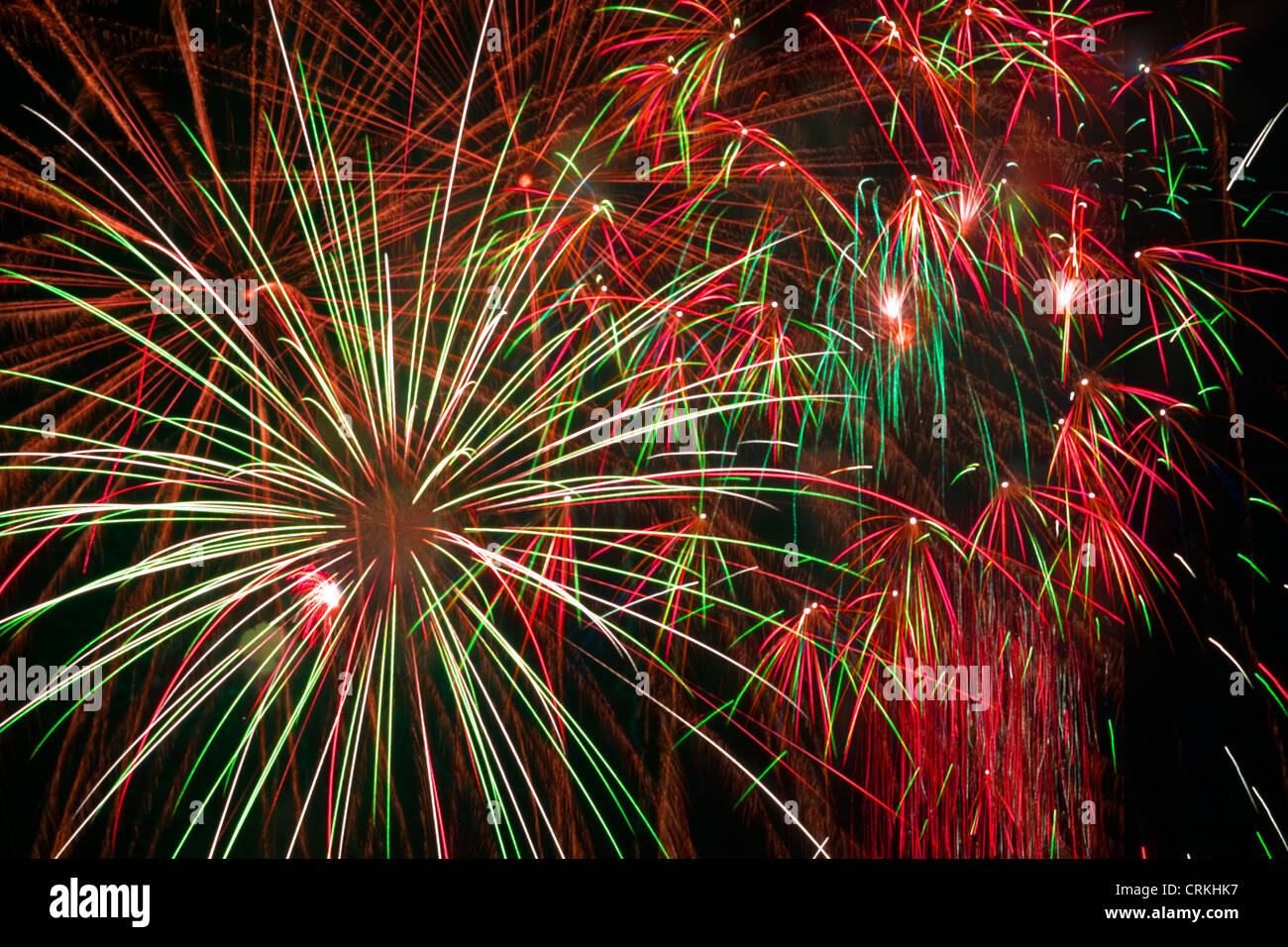 Fireworks in Sofia, Bulgaria Stock Photo - Alamy