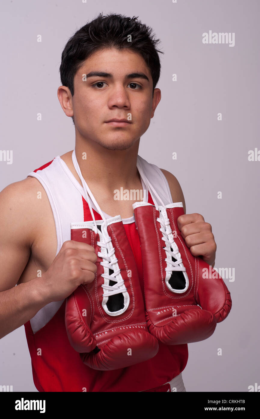 Boxer Joseph Diaz, Jr. at the Team USA Media Summit in Dallas, TX in ...