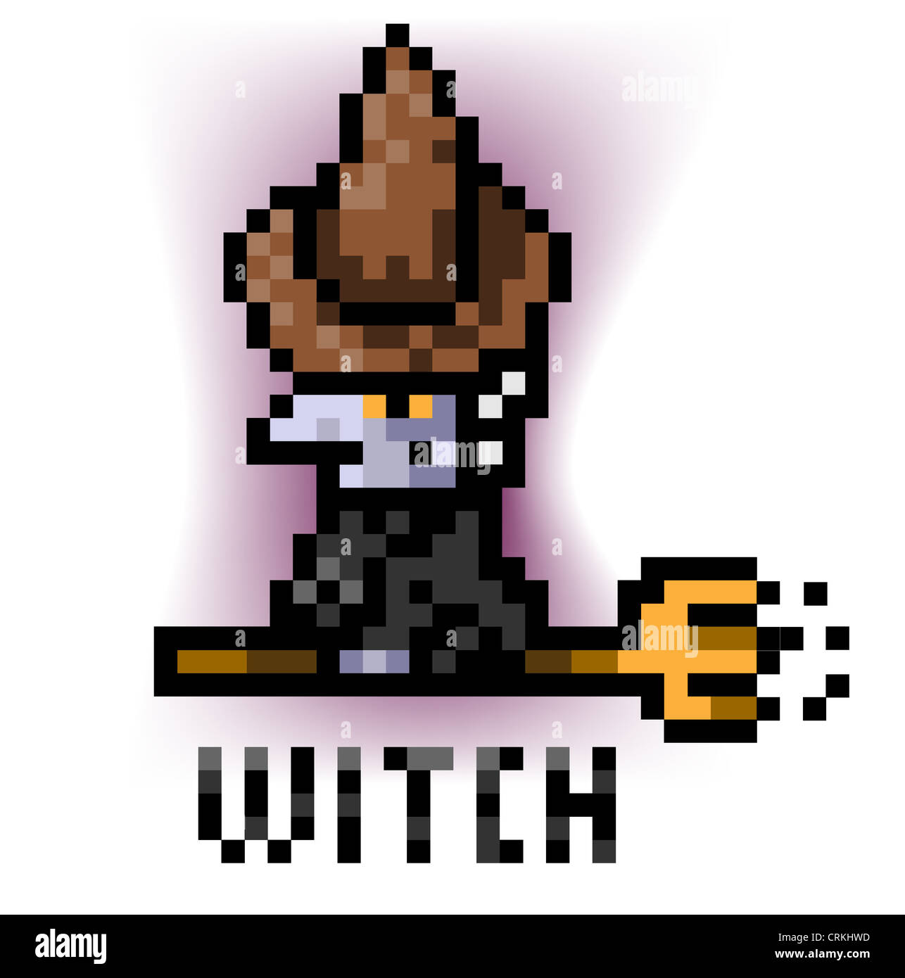 Magic witch character little hi-res stock photography and images - Alamy