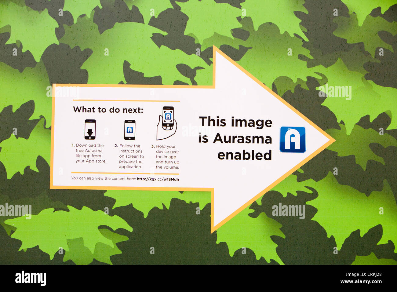 Aurasma Enabled pictures giving information about the regeneration ...