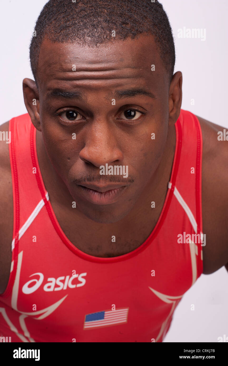 Wrestler Justin Lester at the Team USA Media Summit in Dallas, TX in ...