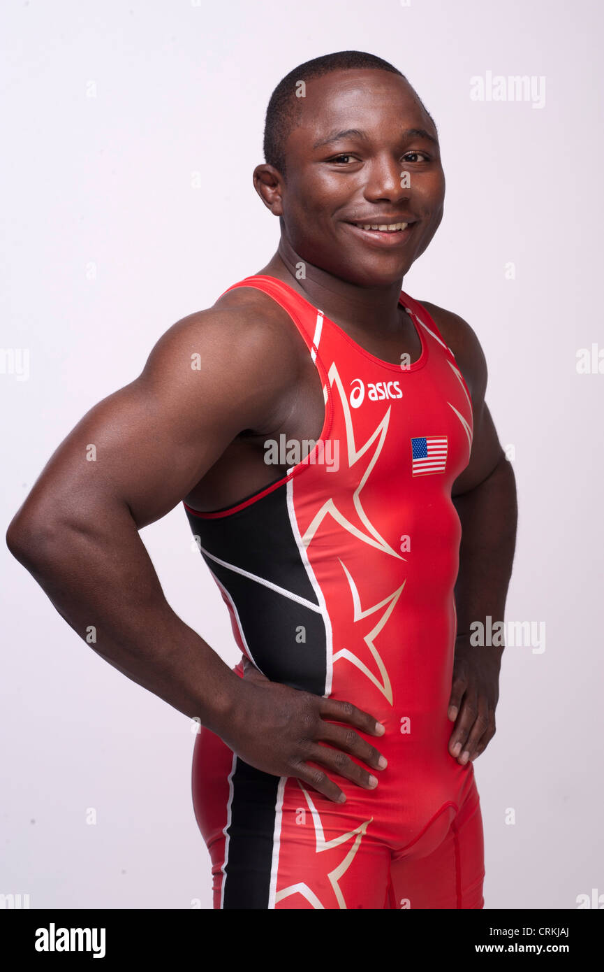 US Greco-Roman Wrestler Spenser Mango at Olympic Media Summit in Dallas ...