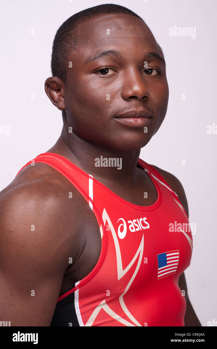 US Greco-Roman Wrestler Spenser Mango at Olympic Media Summit in Dallas ...