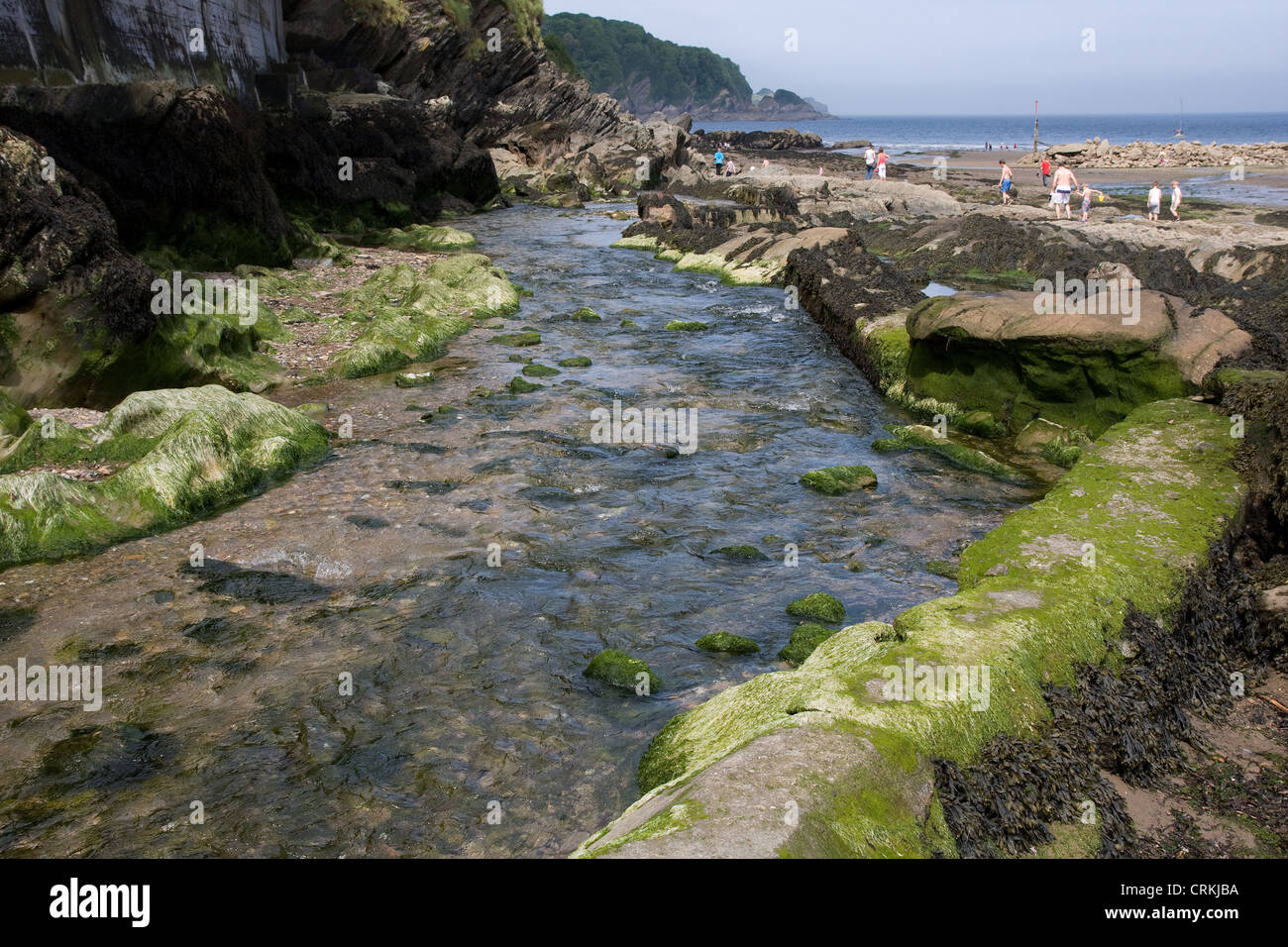 Combe Martin Beach Devon England UK Stock Photo - Alamy