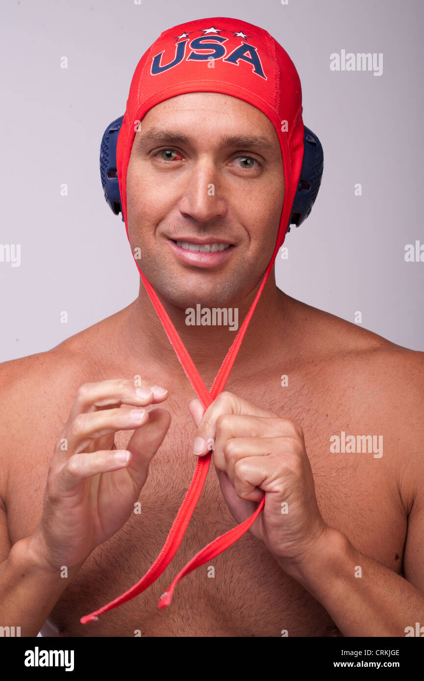 Water polo player Merrill Moses at the Team USA Media Summit in Dallas ...