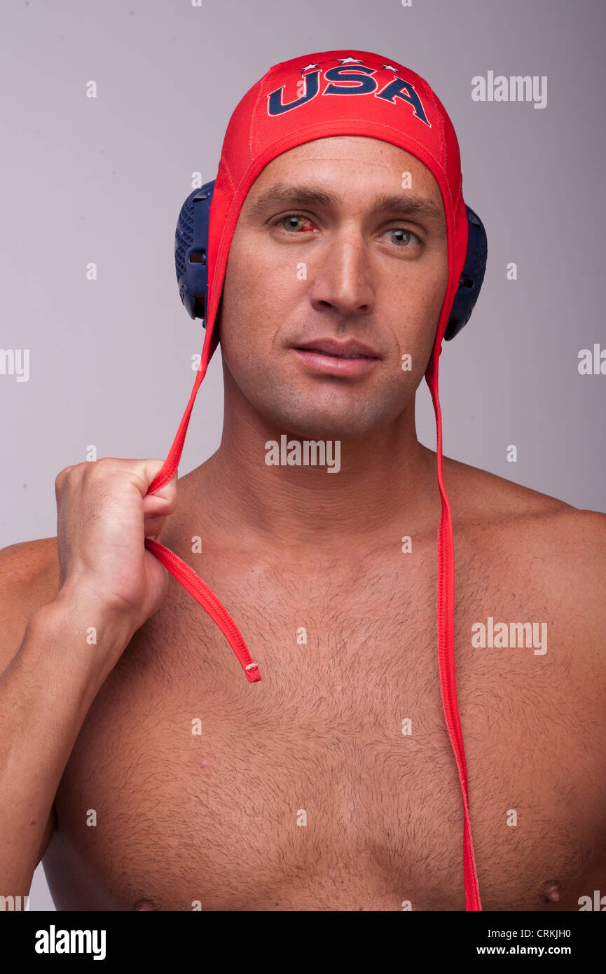 Water polo player Merrill Moses at the Team USA Media Summit in Dallas ...