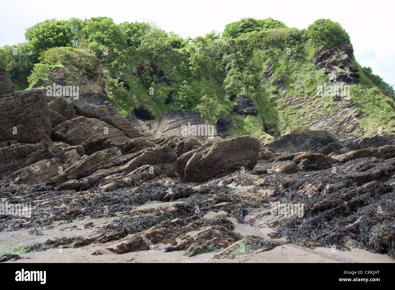 Combe Martin beach Devon England UK Stock Photo - Alamy