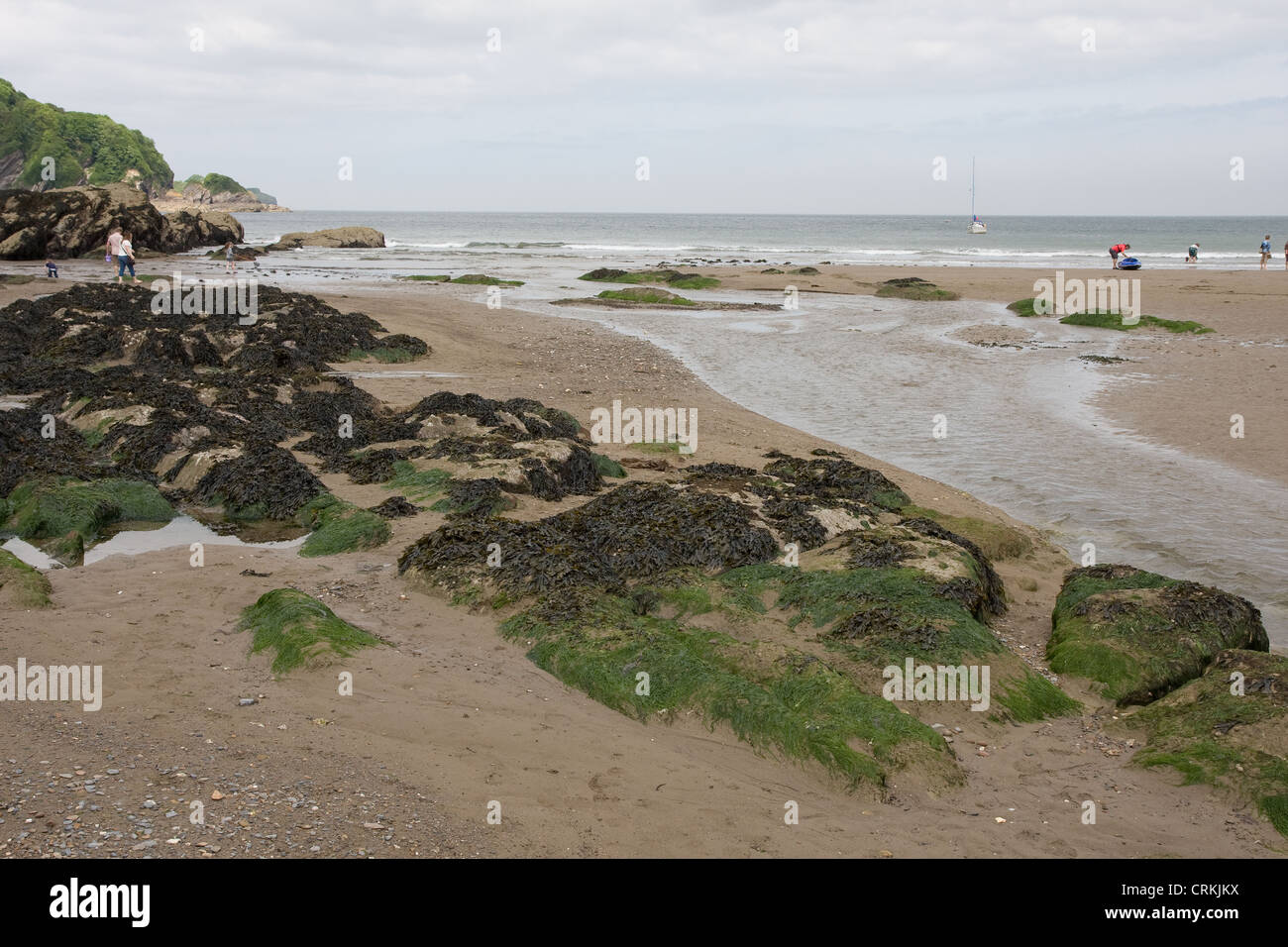 Combe Martin Beach Devon England UK Stock Photo - Alamy