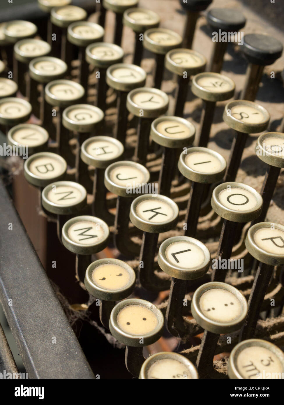 antique typewriter keyboard Stock Photo - Alamy