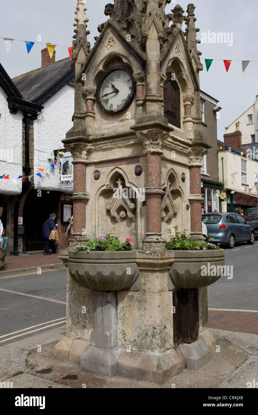 Main High street Great Torrington Devon Stock Photo - Alamy
