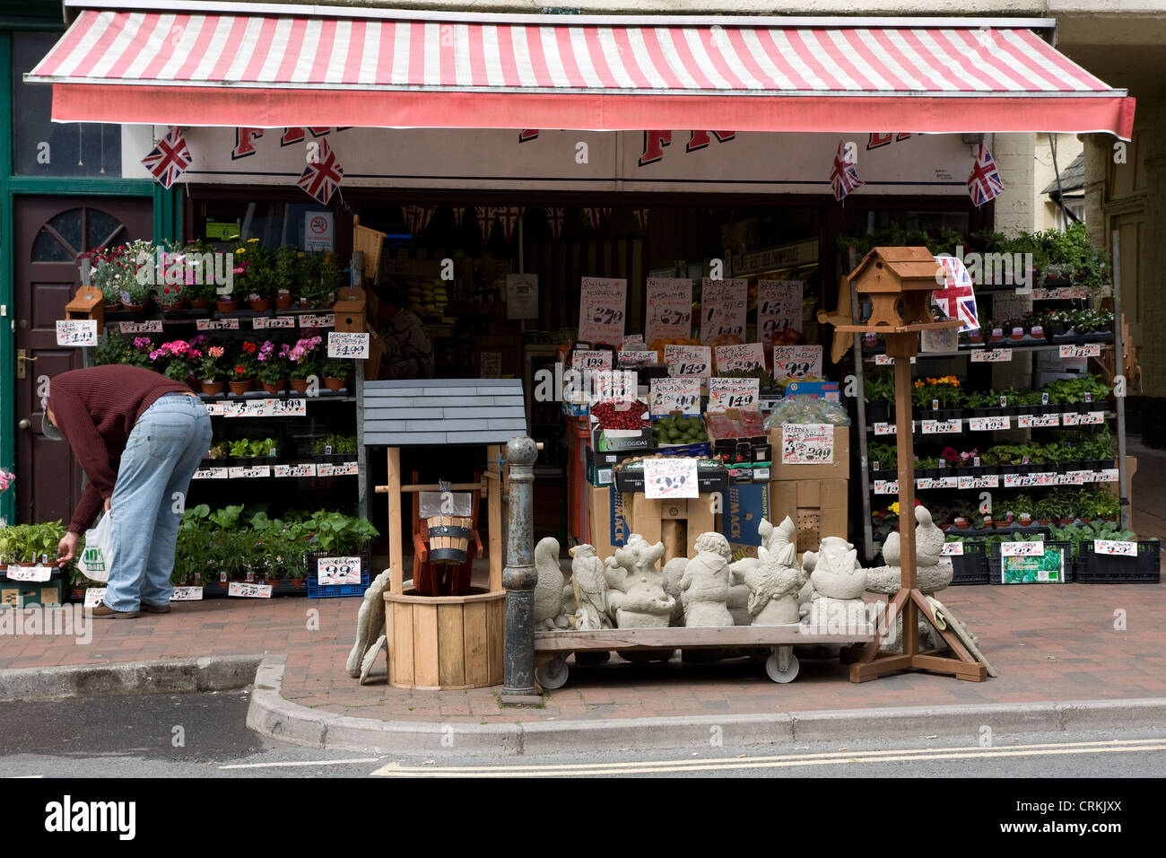 Main High street Great Torrington Devon Stock Photo - Alamy