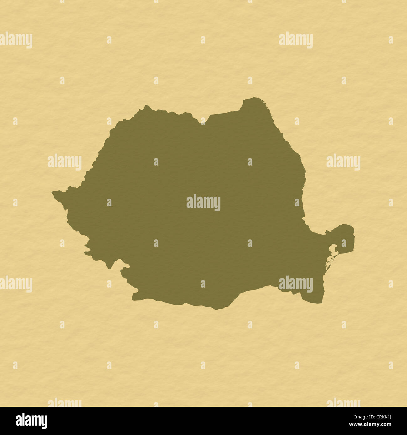 Political map of Romania with the several counties Stock Photo - Alamy
