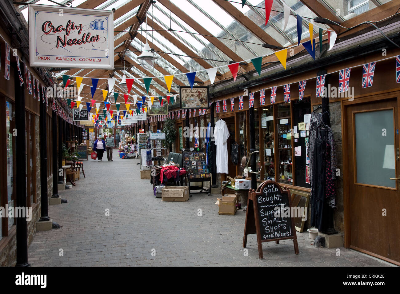 Main High street Great Torrington Devon Stock Photo - Alamy
