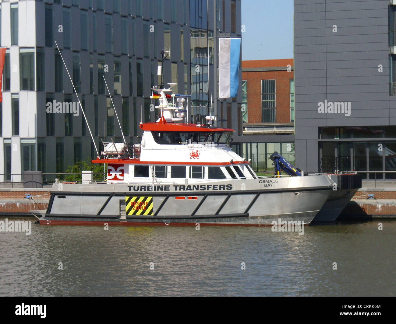 The high speed catamaran for wind farm support and crew transport ...