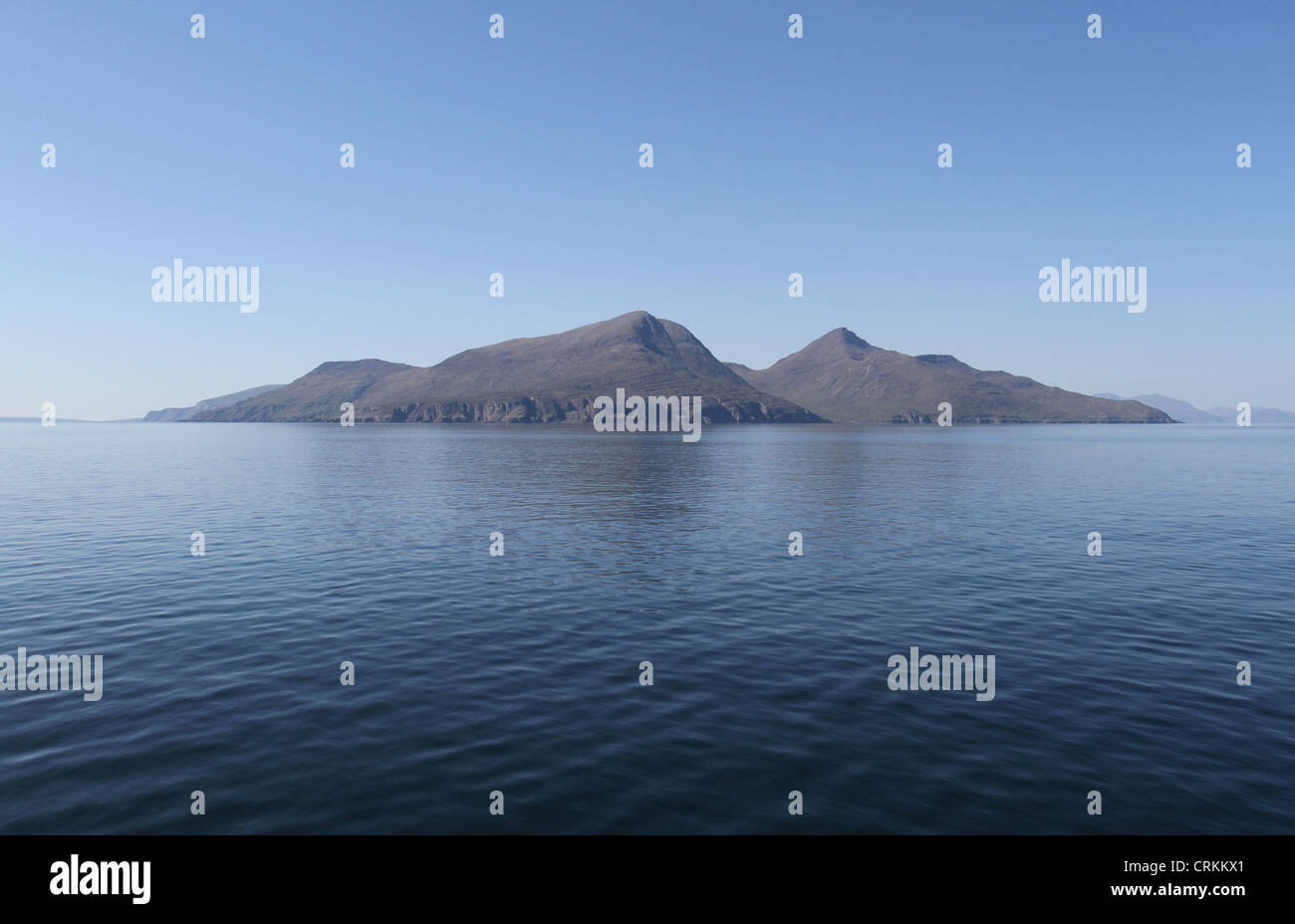 southern shore Isle of Rum Scotland May 2012 Stock Photo - Alamy