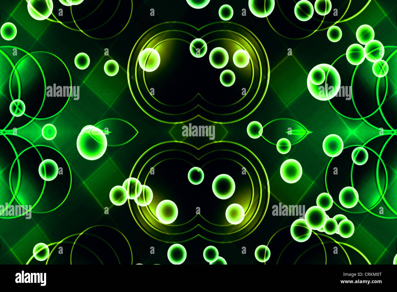 Disco light background design with bubbles Stock Photo - Alamy