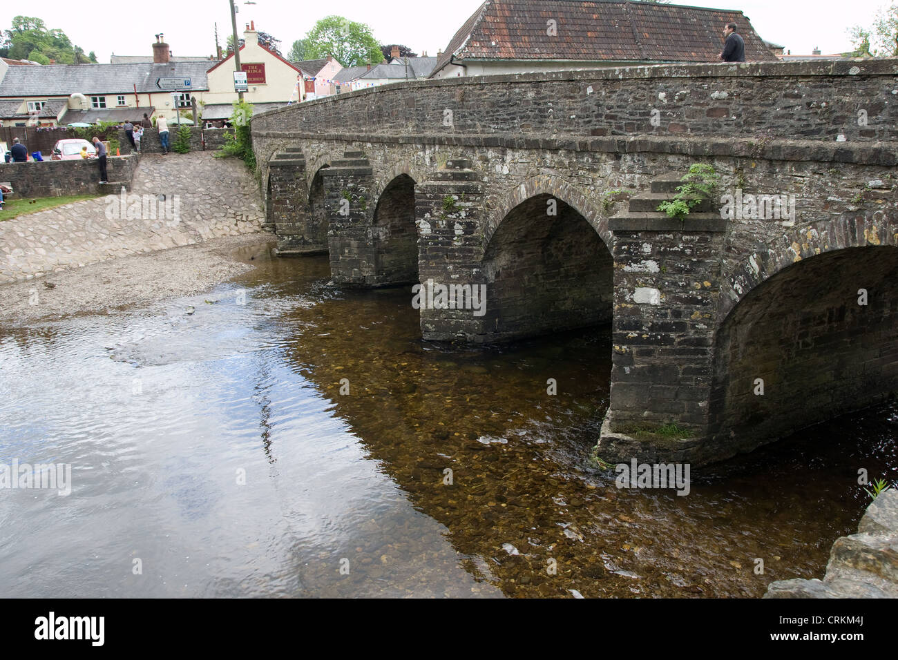 Dulverton Devon England UK Stock Photo - Alamy