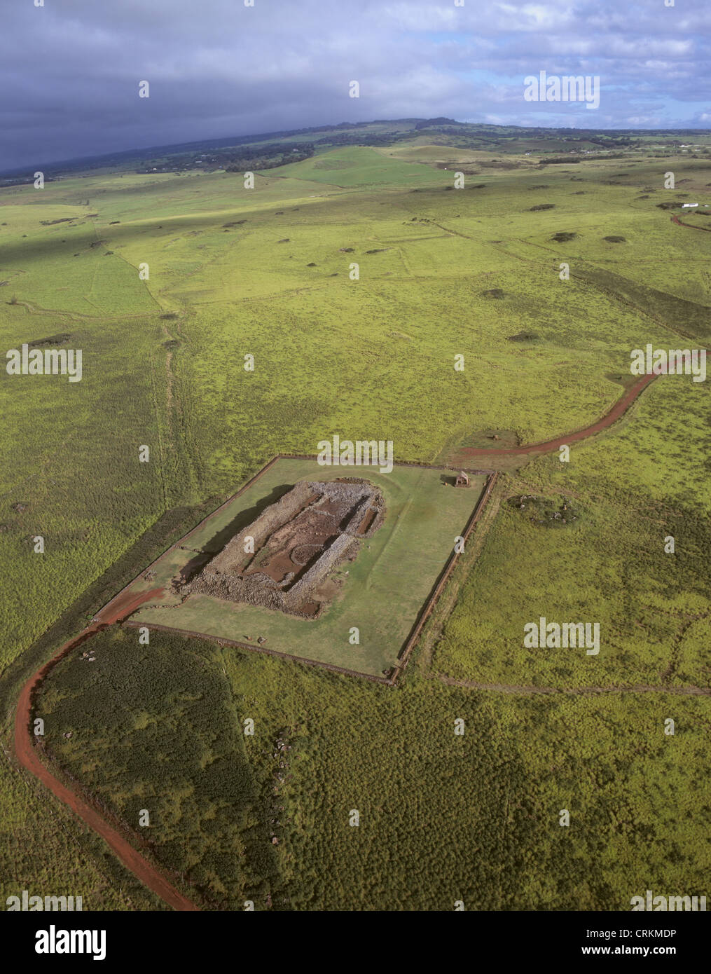 Mookini Heiau, North Kohala, Island of Hawaii Stock Photo - Alamy