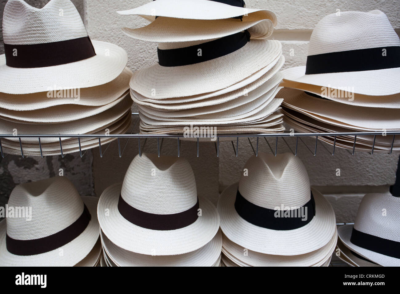 White hats hi-res stock photography and images - Alamy