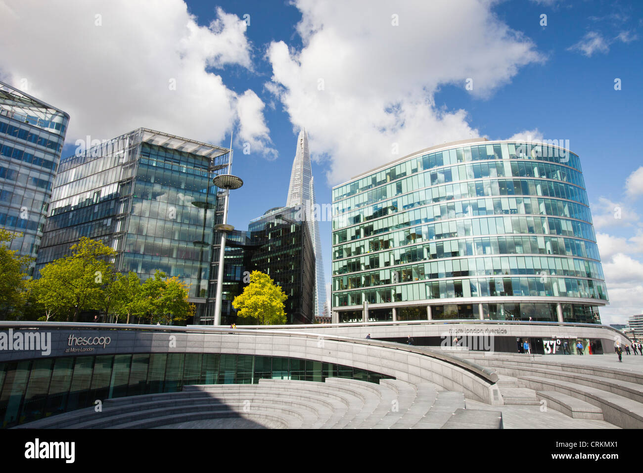 The Shard in London, UK. The Shard at 310m or over 1000 feet tall, is ...