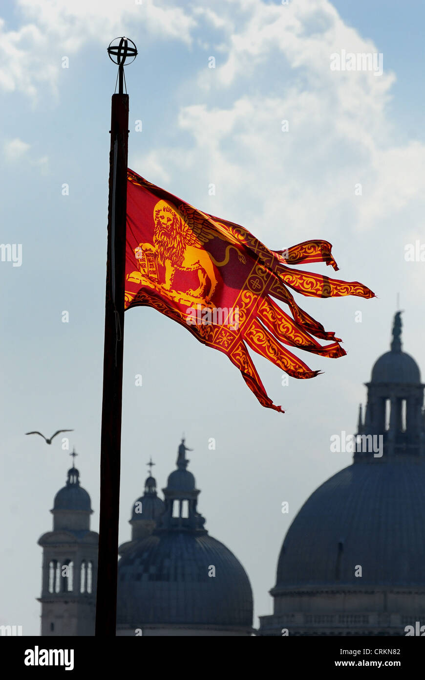 Venetian lion flag venice hi-res stock photography and images - Alamy