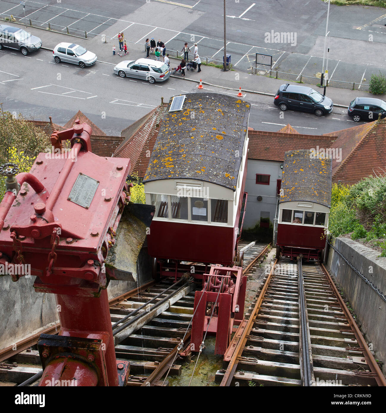 The Leas Lift Folkestone was designed and built in 1885. Now renovated ...