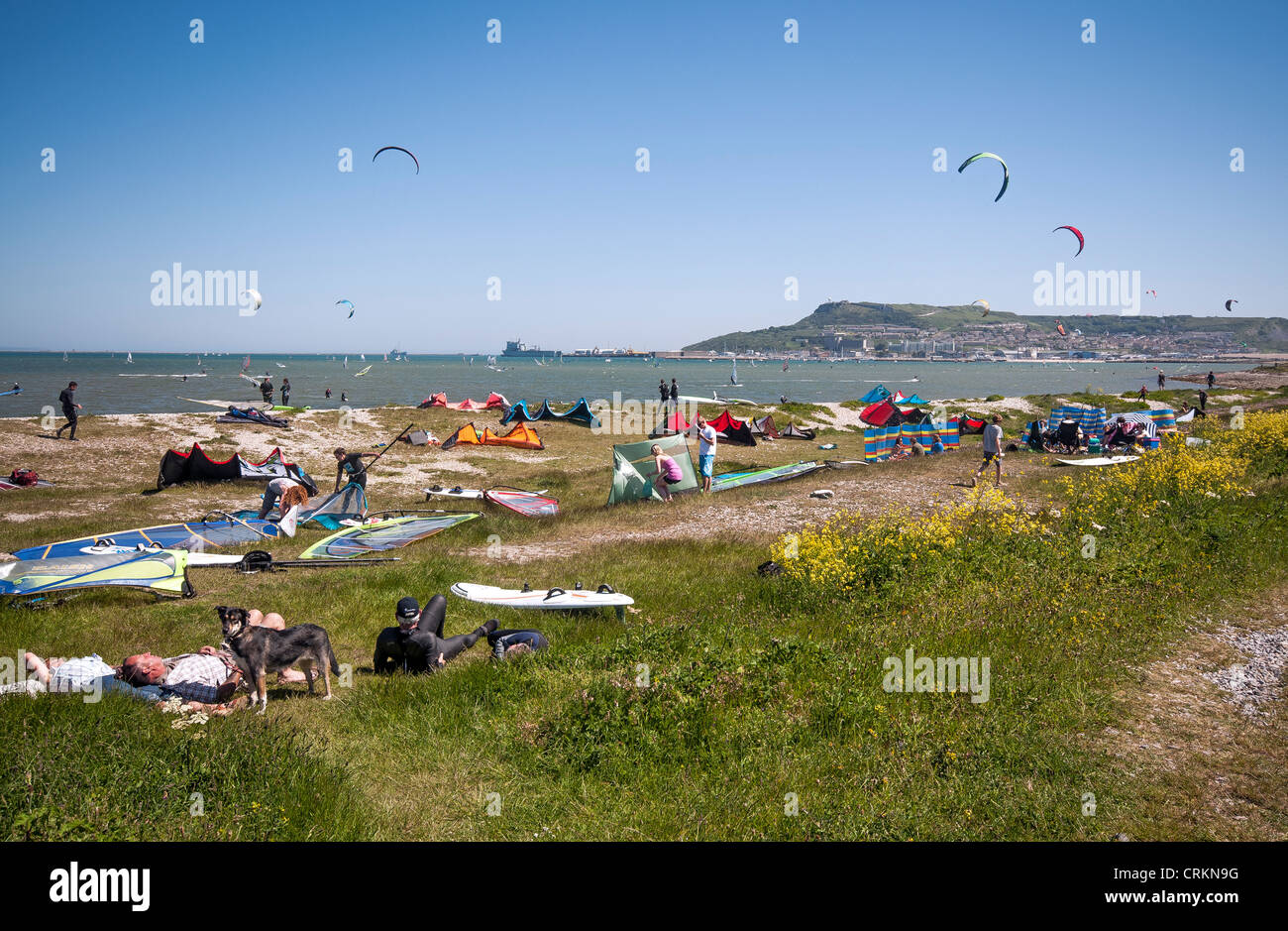 Portland kitesurfing hi-res stock photography and images - Alamy