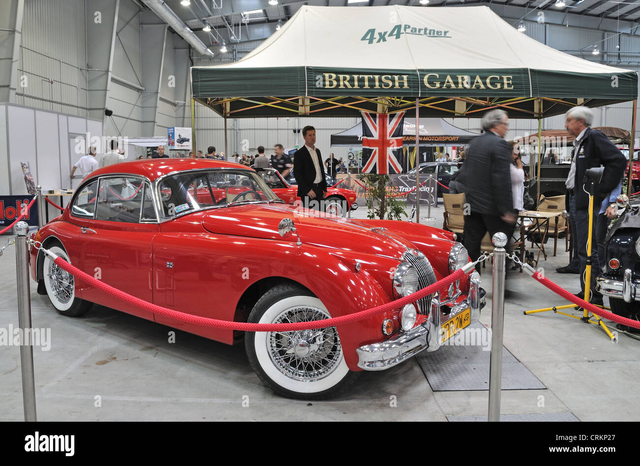 Vintage car Jaguar XK 150 FHC Stock Photo - Alamy