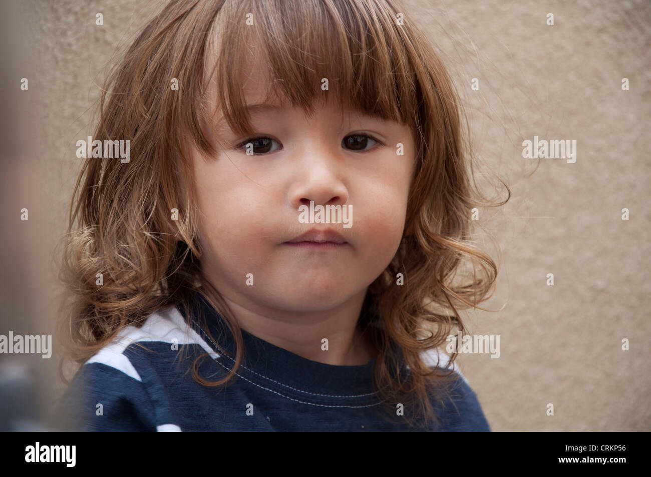 Cute baby boy kid face expression Stock Photo - Alamy