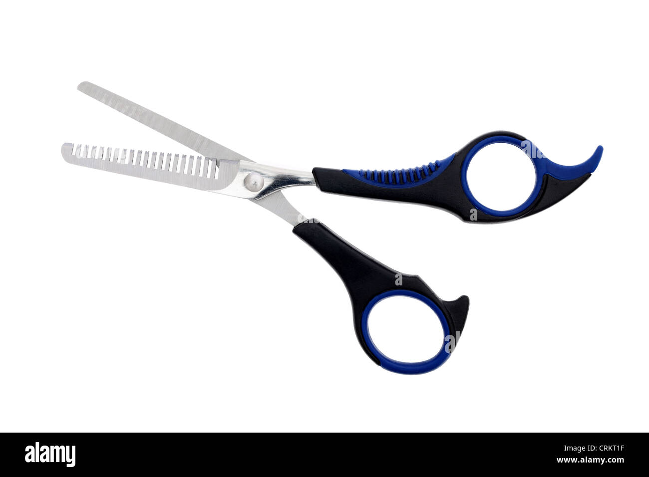barber scissors isolated on white background Stock Photo - Alamy