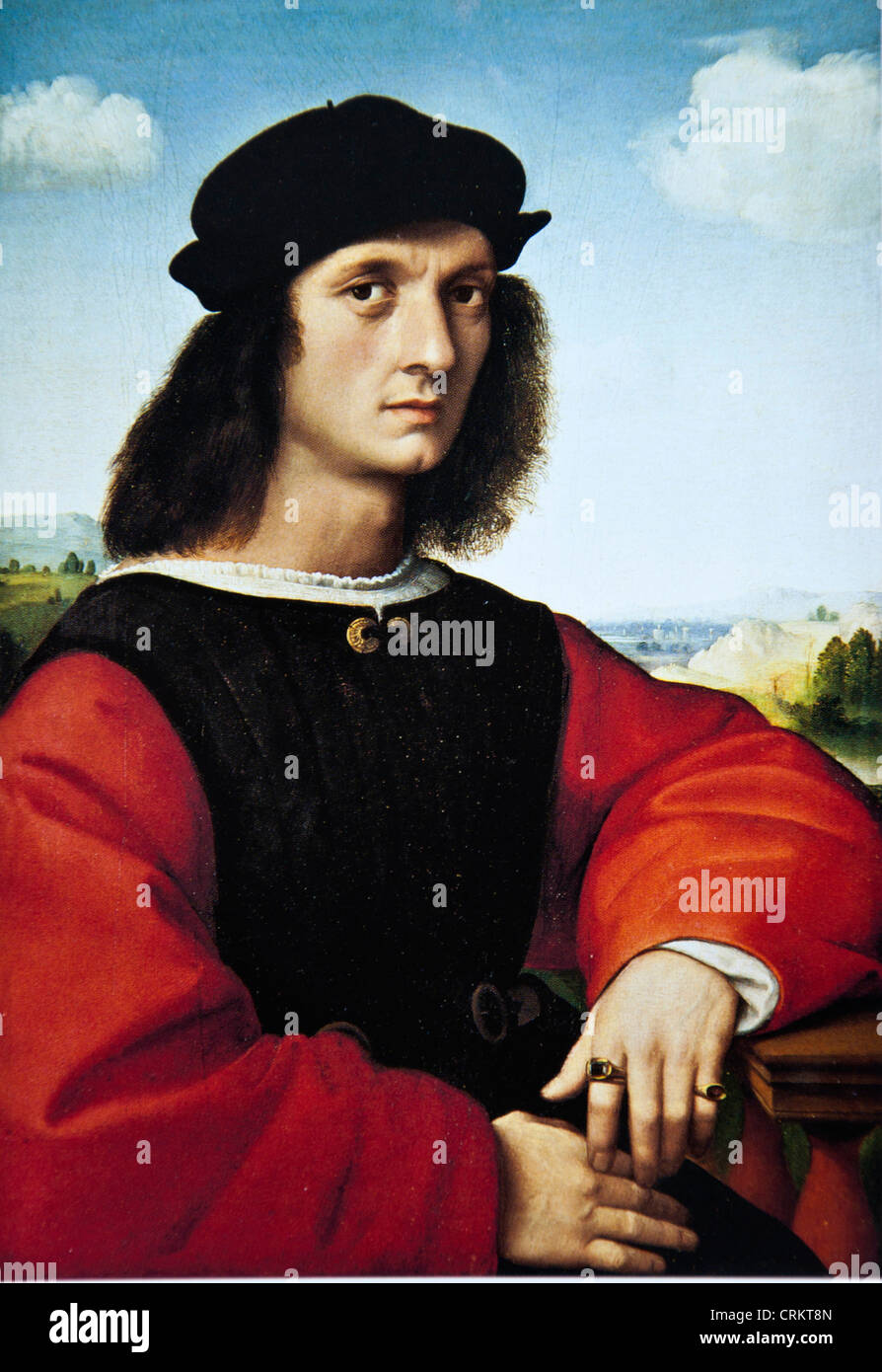 Portrait of agnolo doni hi-res stock photography and images - Alamy